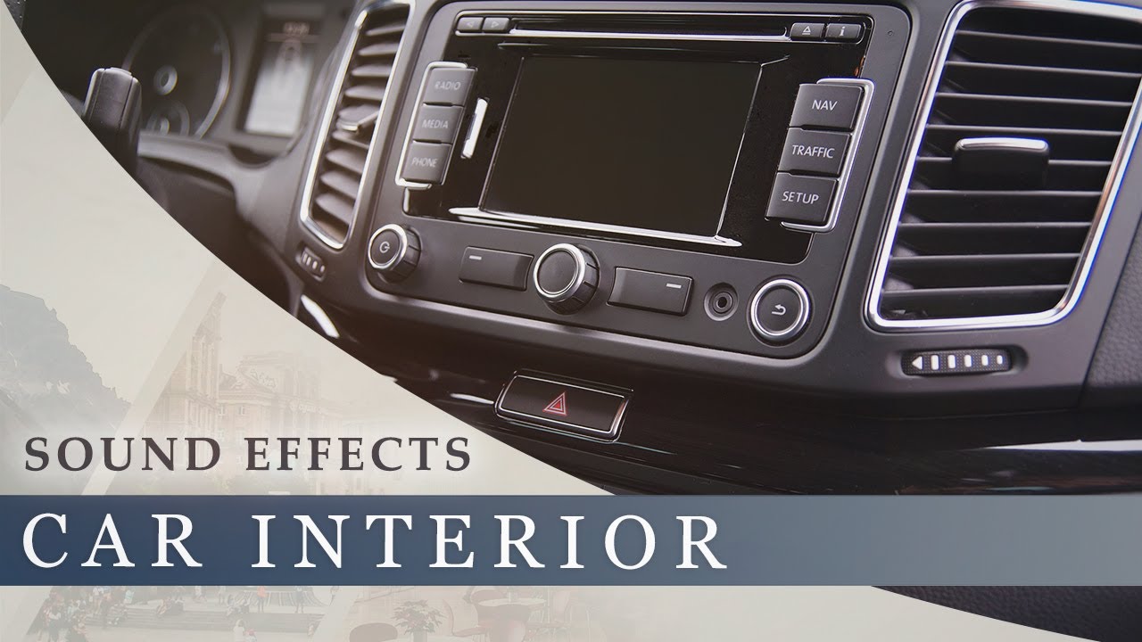 Sound Effects - Car Interior Foley | Keys, Windows, Button Presses ...