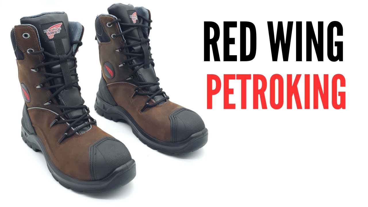 Buty robocze wysokie Red Wing PetroKing 3239 prezentacja - YouTube