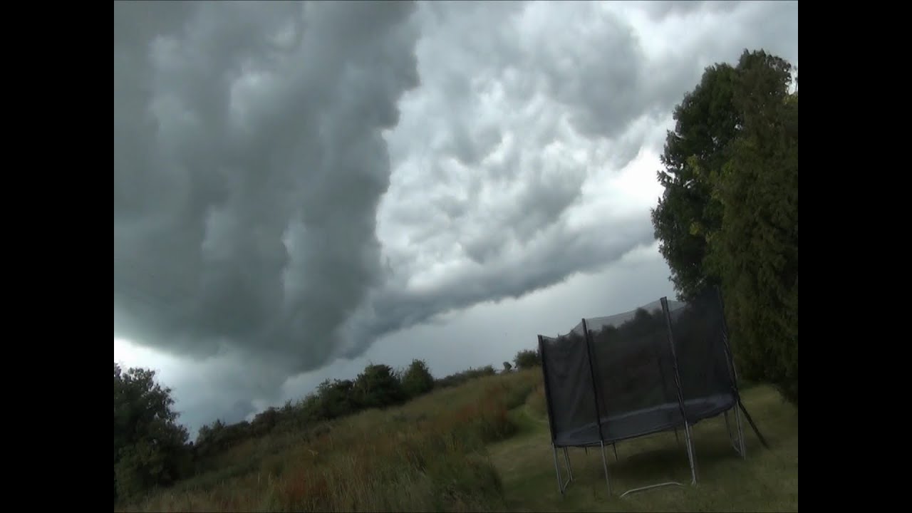 Powerful Thunderstorm 29 July 2013 - Loud Thunder and impressive gust ...