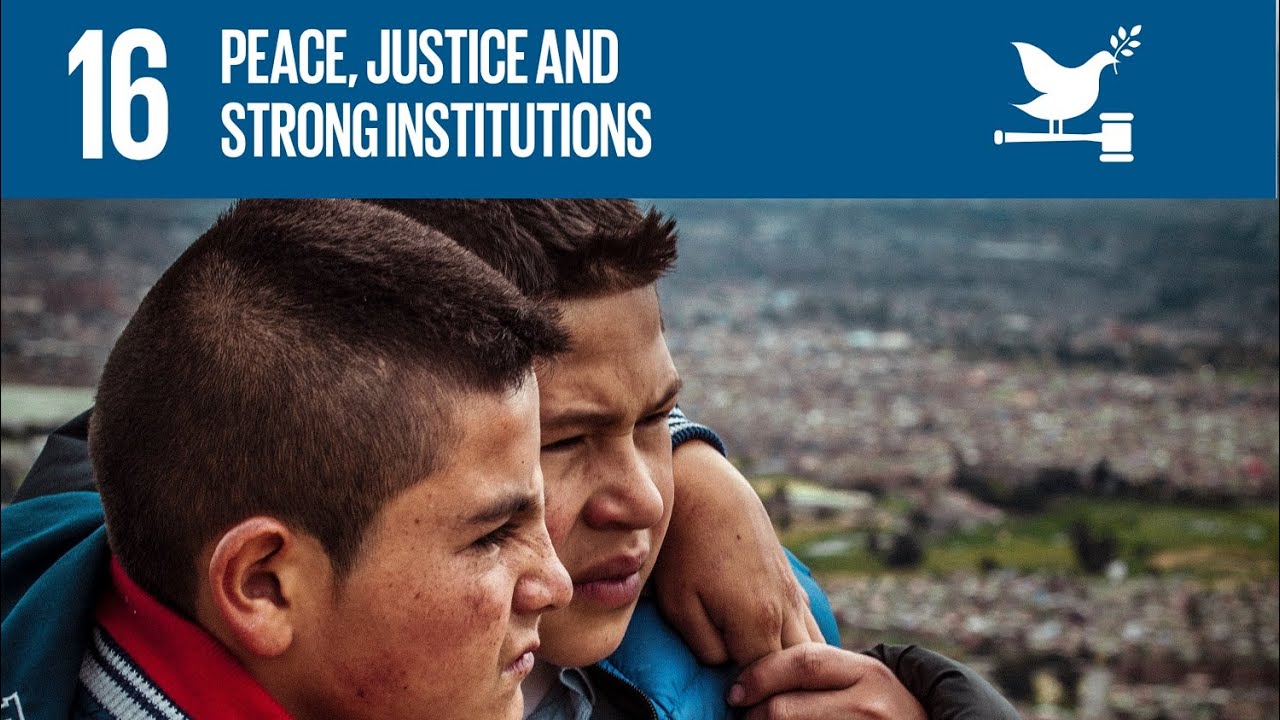 Important is now - Goal 16 : Peace, justice and strong institutions ...