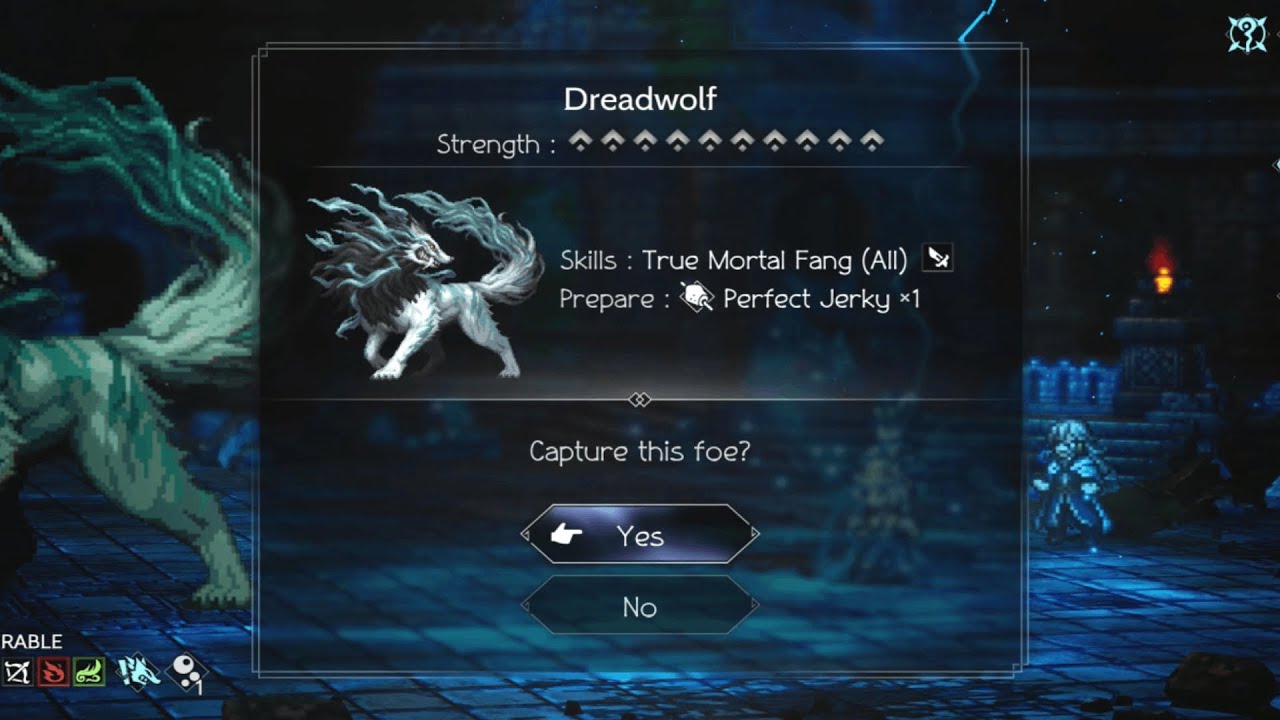 Octopath Traveler 2 Dreadwolf - Ochette Max level Beast - Infernal ...