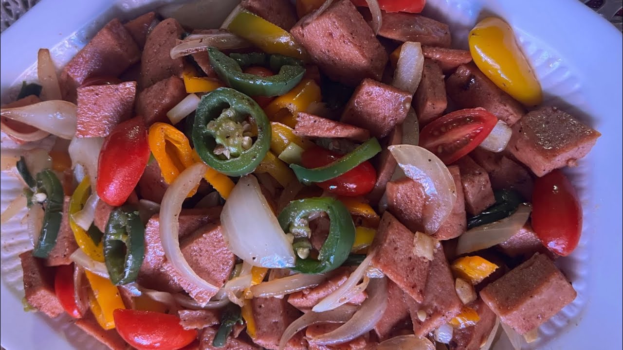 HOW TO COOK EASY AND DELICIOUS TURKEY SPAM#cooking #pinoy - YouTube