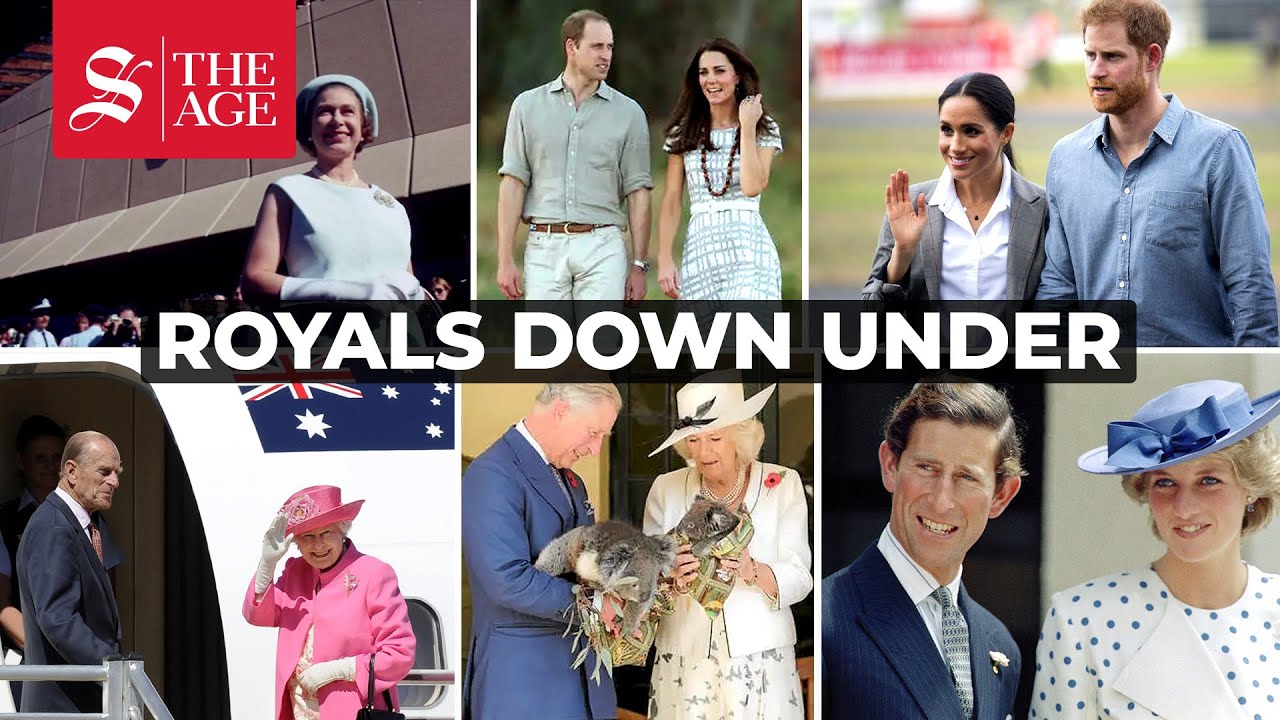 Royals in Australia: iconic moments over the decades - YouTube