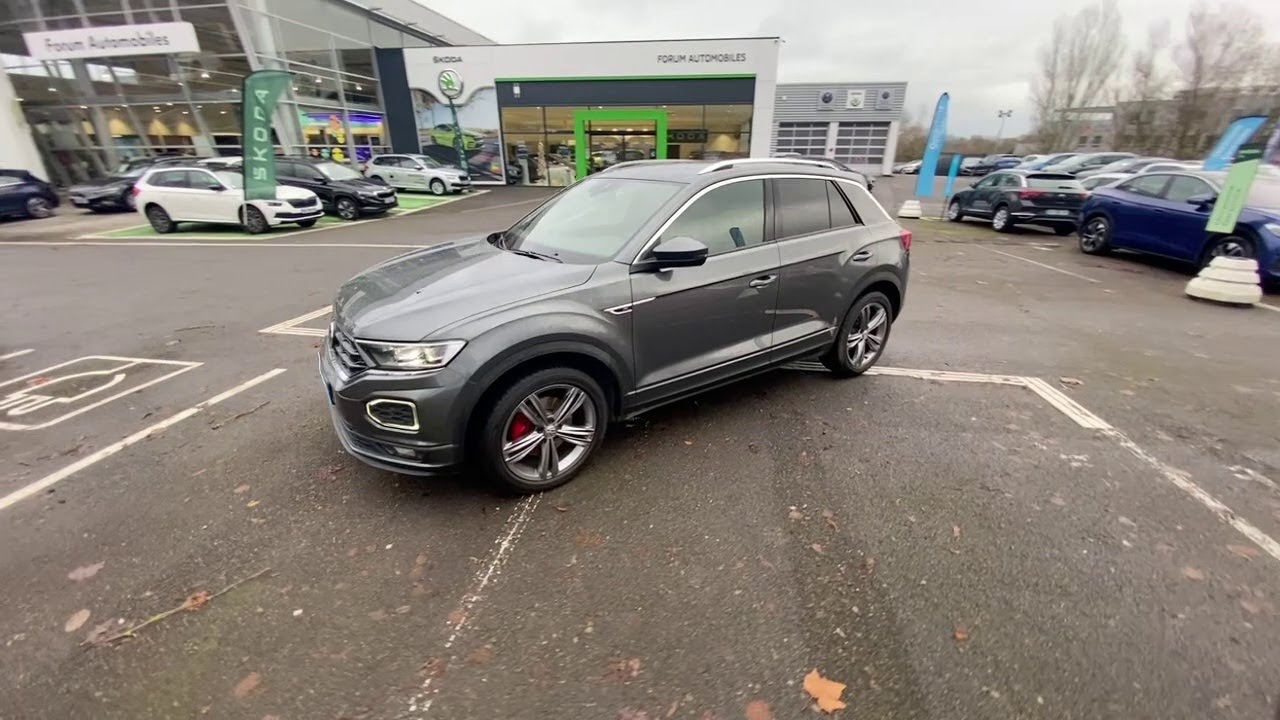 VOLKSWAGEN - T-Roc 1.5 TSI EVO 150ch R-Line S&S - YouTube