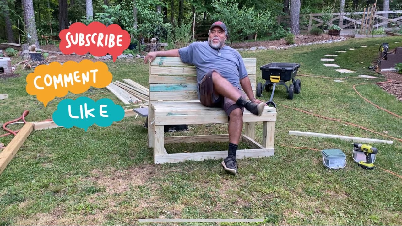 Building Pond Bench Filtration System - YouTube