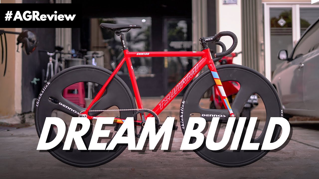 Merakit Sepeda Fixie Tsunami SNM 100 + Dennos 88 ! - YouTube