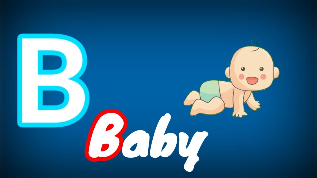 letter B! Vocabulary Words- Ball, Balloon, learn letter B ! - YouTube