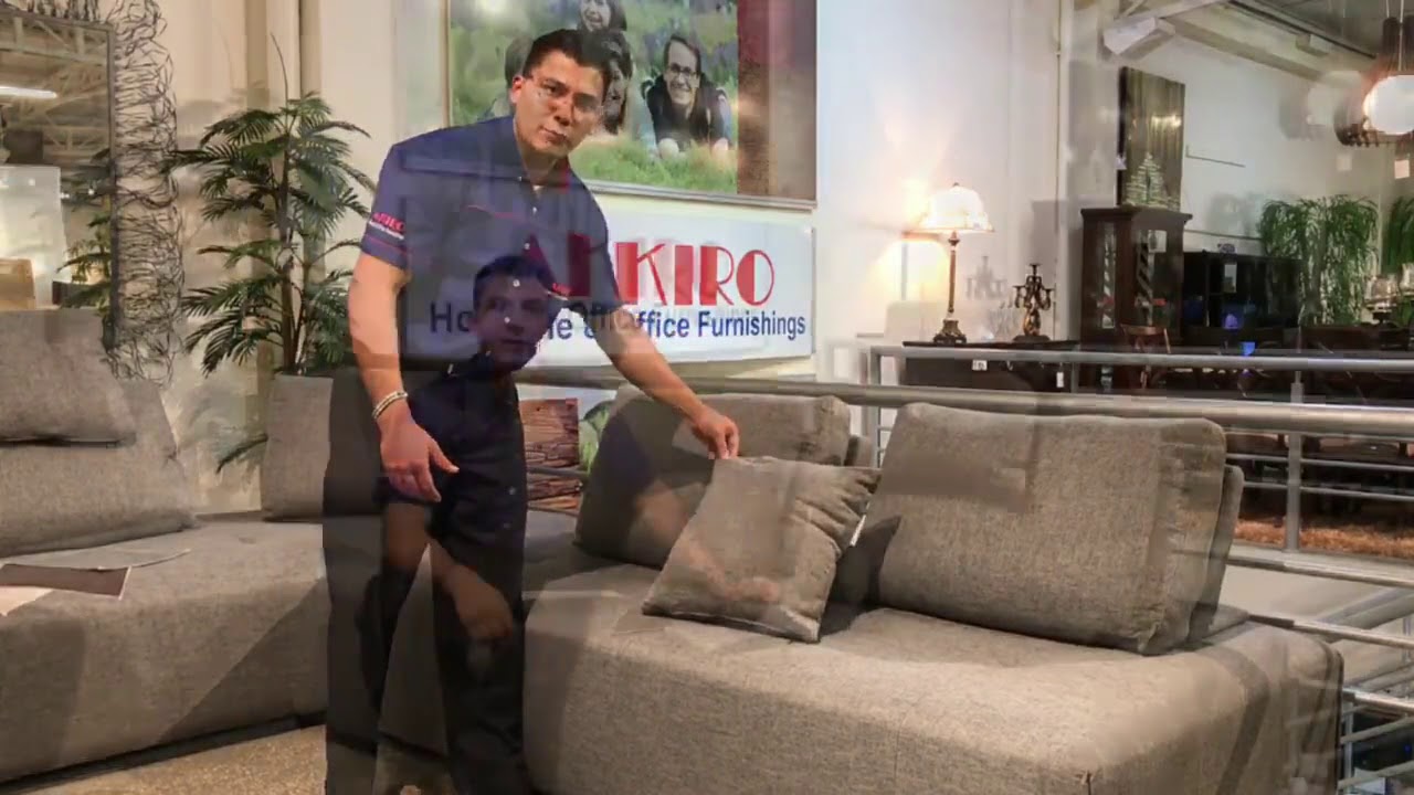 Ya en AKIRO Nuevo Sofá 100% versátil. - YouTube