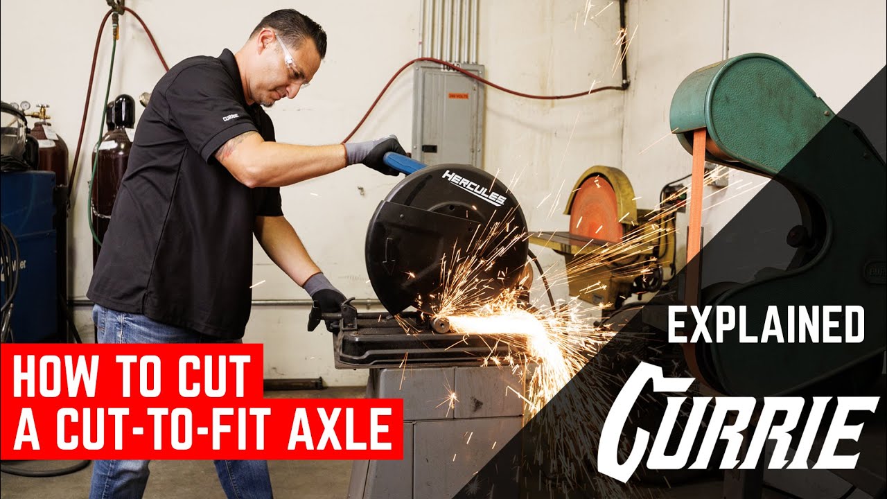 HOW TO CUT A CUT-TO-FIT 9-INCH AXLE | EXPLAINED - YouTube