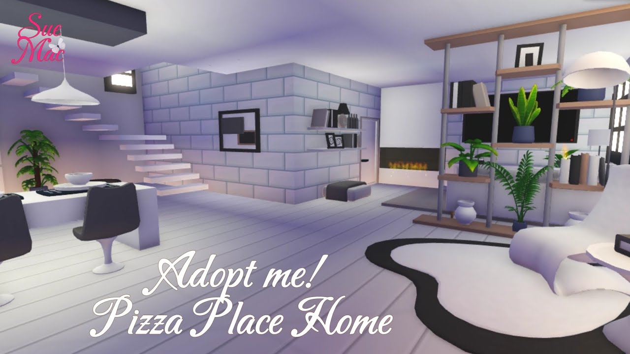 Simple Classic apartment in Pizza Place 🍕 home | Adopt me! | Speed ...