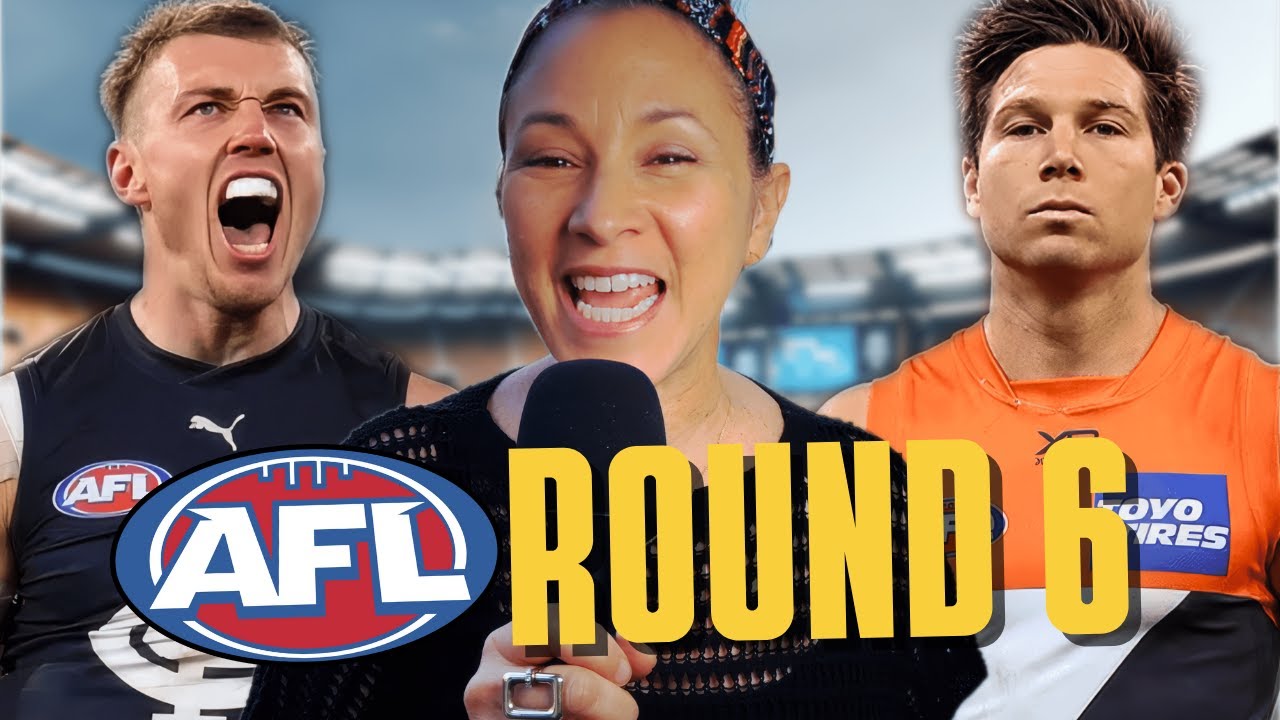 Epic Wrap Up: Top AFL ROUND 6 Moments Unveiled! - YouTube