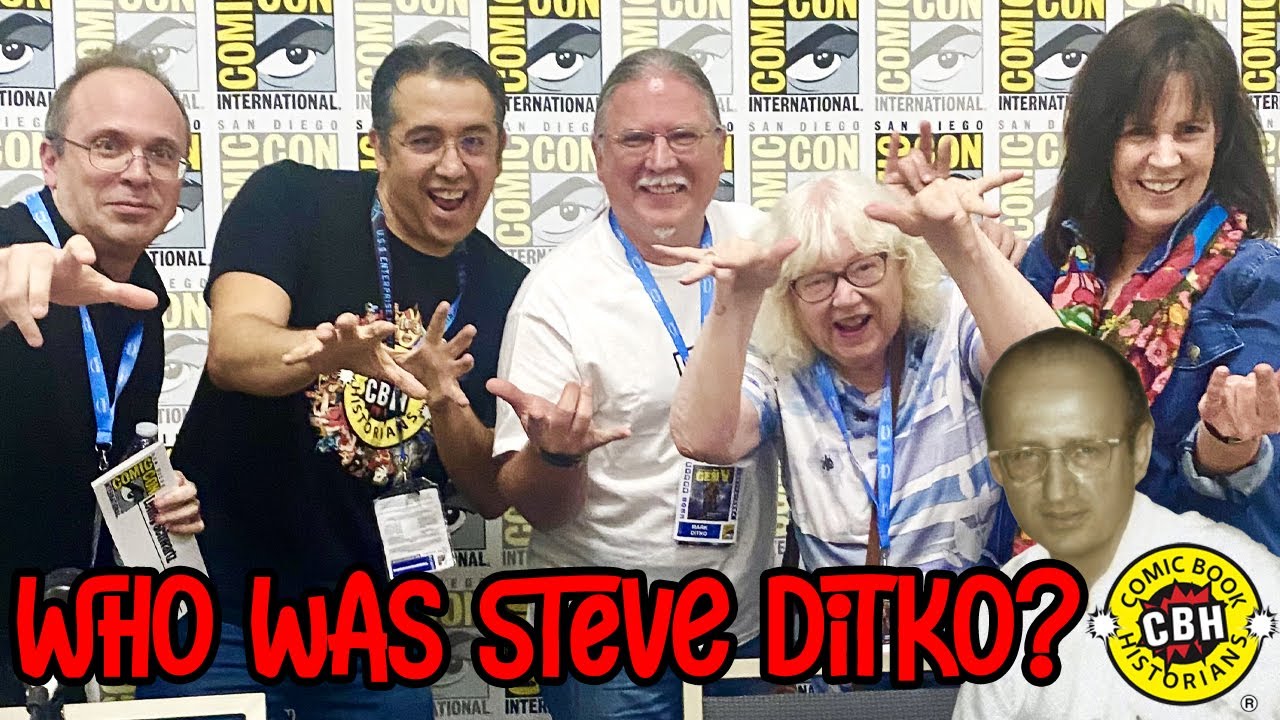 Who was Steve Ditko? SDCC 2023 panel - YouTube