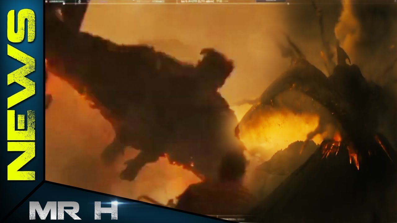 NEW Rodan Footage & Rodan Roar! Godzilla King Of The Monsters - YouTube