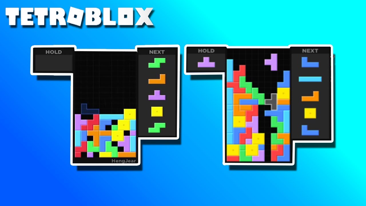 เกมต่อบล็อก " TETRIS " แต่อยู่ใน " ROBLOX " | Roblox | Tetroblox - YouTube