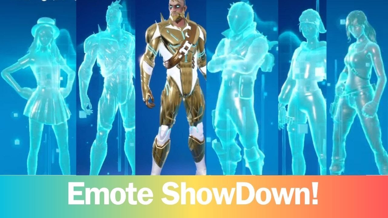 Fortnite Emote ShowDown | BEST Fornite Emotes and Skins - YouTube