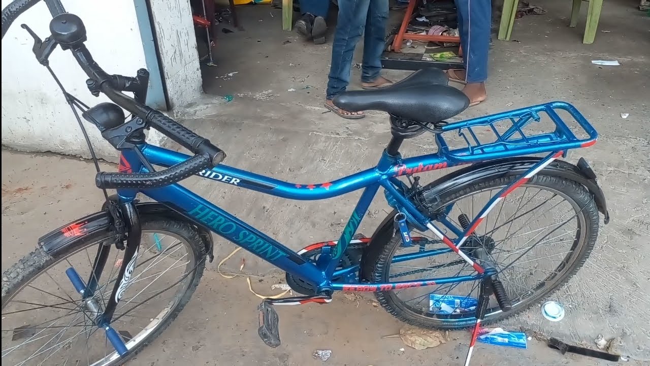 cycle sticker modified full modification - YouTube
