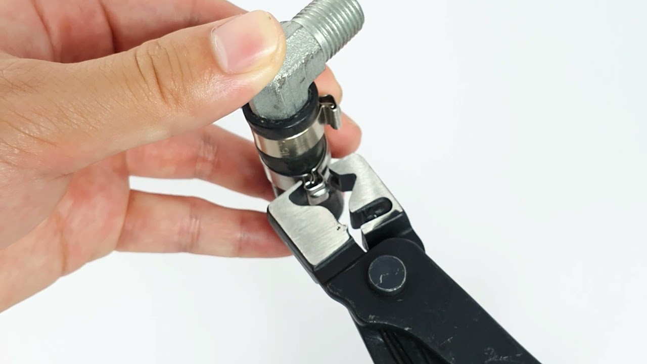7" Hose Clamp Pliers Clic & Clic-R Type EZ Clips Pipe connector ...