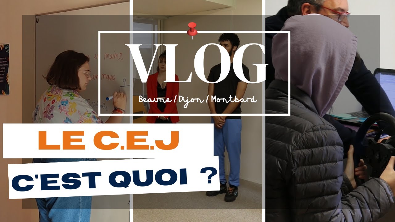 Le CEJ, c'est quoi ? (vlog) - YouTube