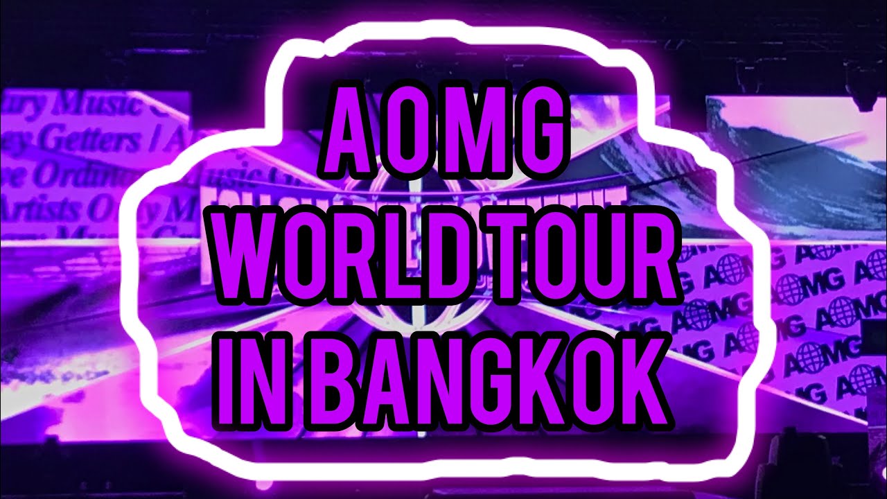AOMG WORLD TOUR in Bangkok 2023 - YouTube