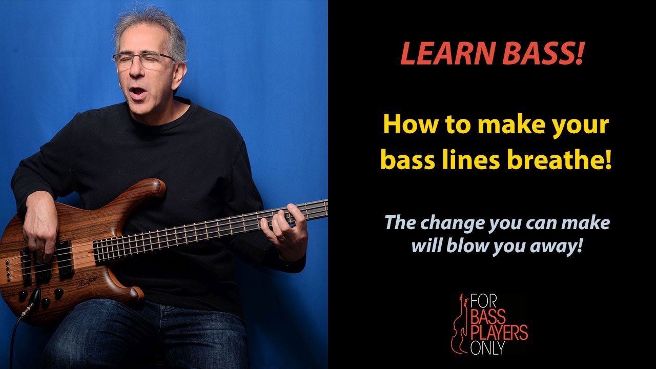How to make your bass lines breathe! - YouTube