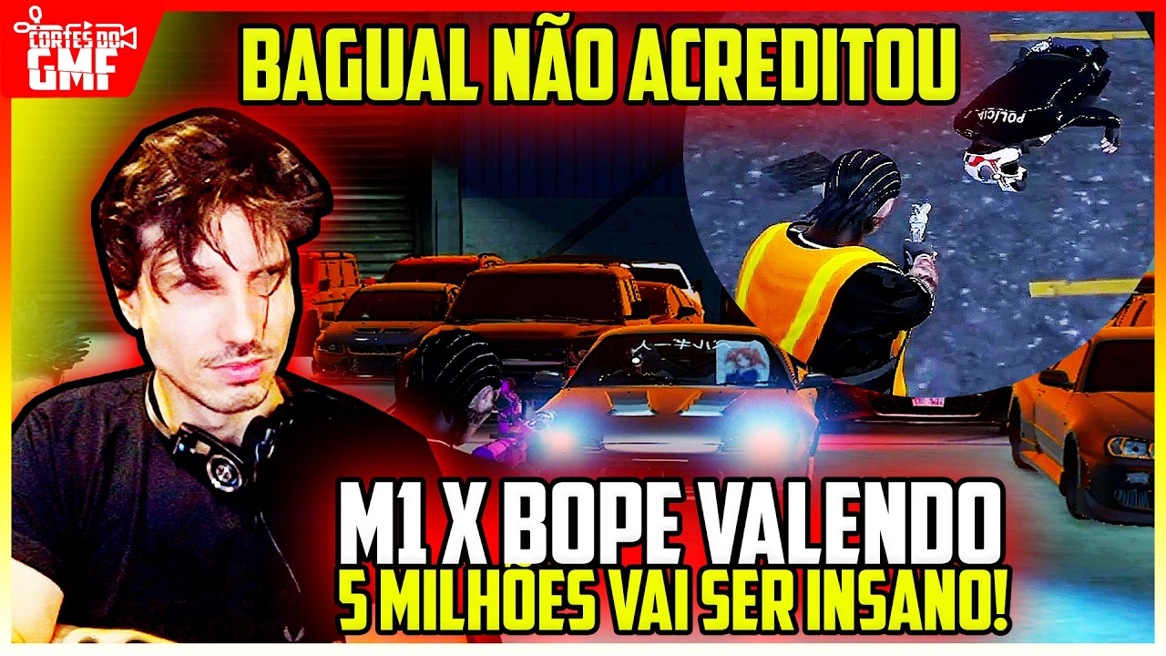 BAGUAL NÃO ACREDITOU😱 DELEGA MUITO FORTE e X1 entre M1 e BECO DO BOPE ...