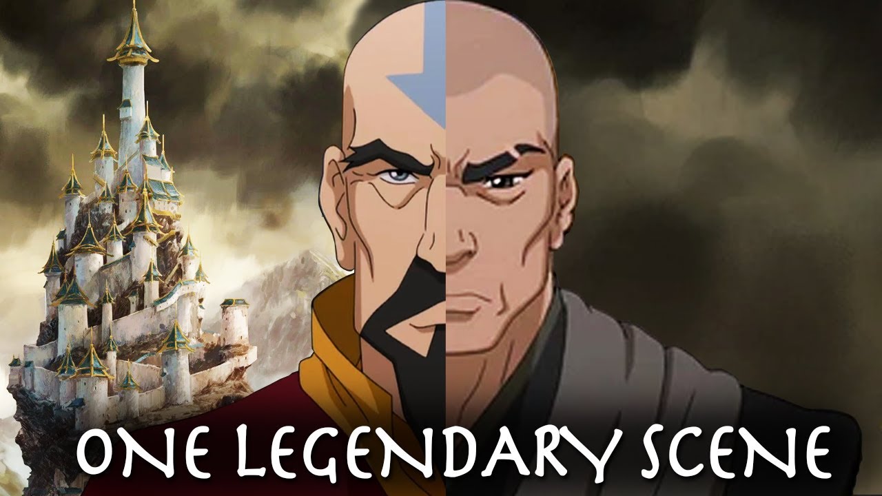 One Legendary Scene - Tenzin's Last Stand. - YouTube