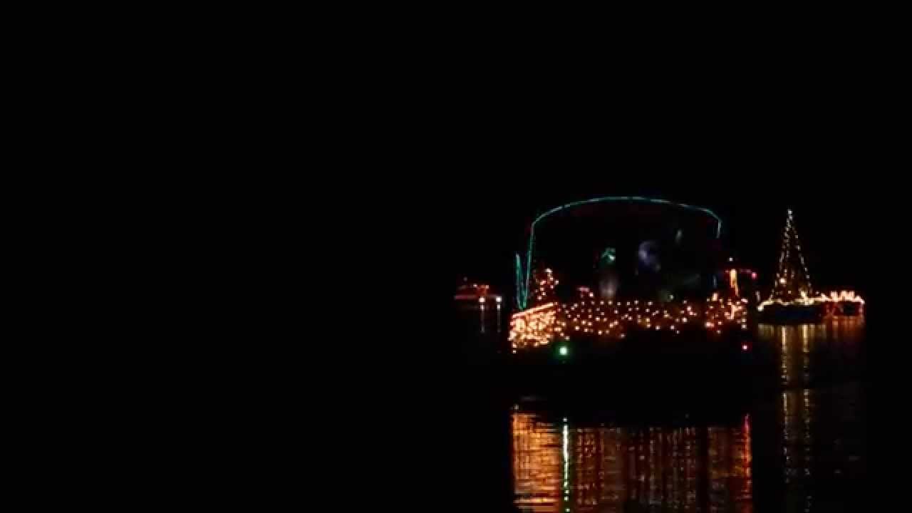 BAGPIPES, LIGHTED BOATS AND FIREWORKS - YouTube