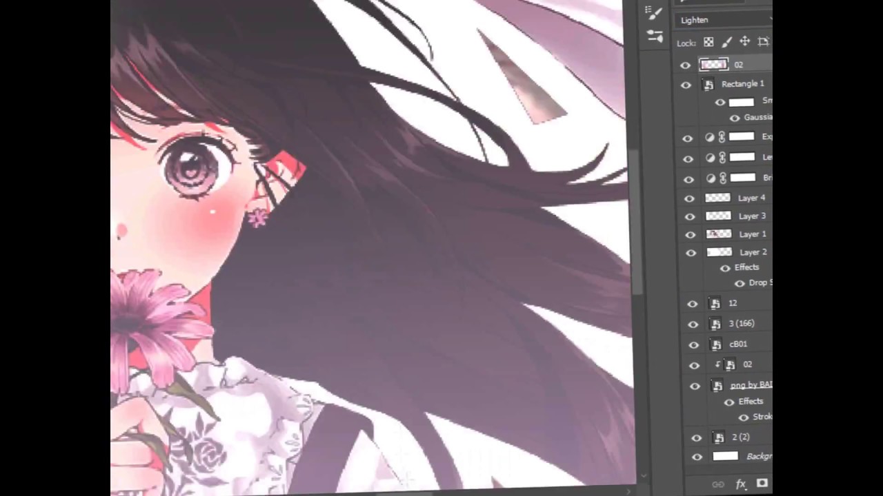 Sakura - Anime Header [ SpeedArt ] - YouTube