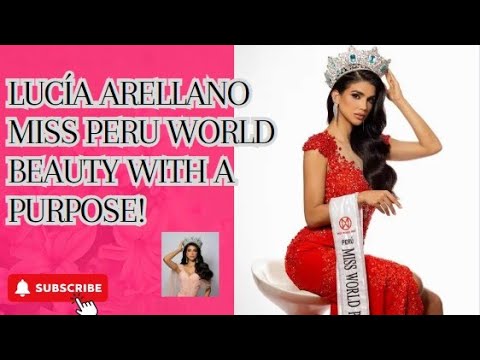 🇺🇸 Lucía Arellano will represent Peru in Miss World. Who is the model ...