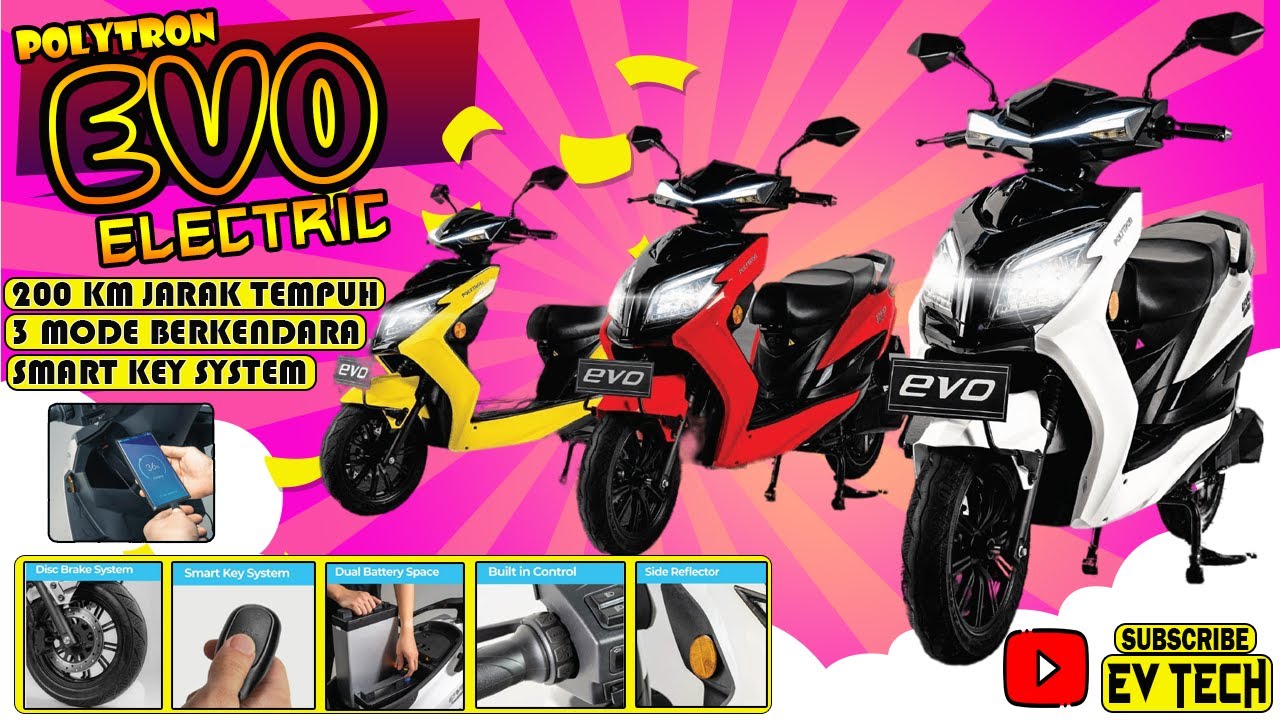 Polytron Evo Electric - Motor Listrik Ala Raksasa Elektronik Polytron ...