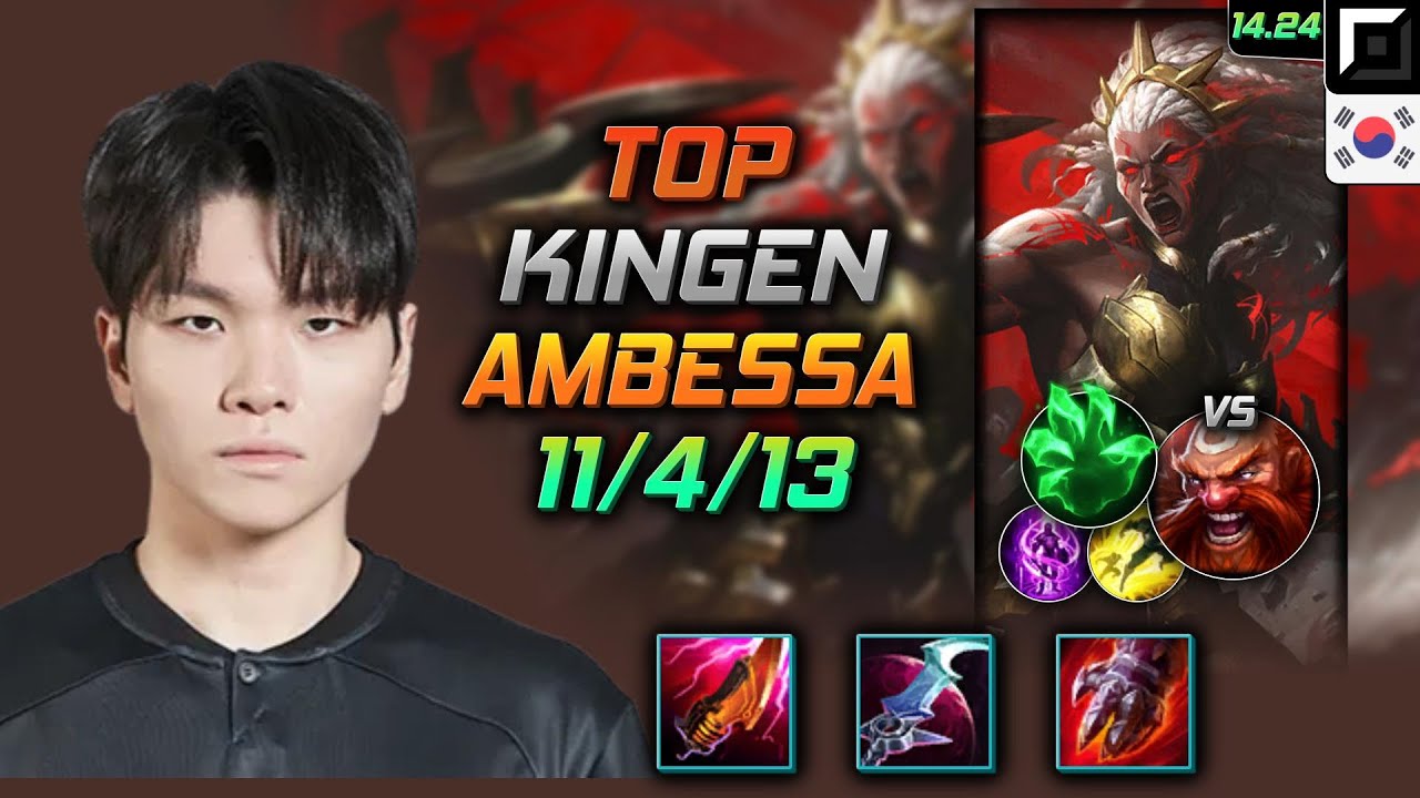 Ambessa Top Build Kingen Voltaic Cyclosword Grasp of the Undying - LOL ...