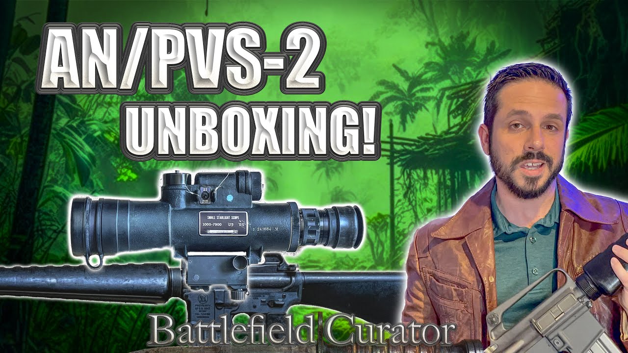 Vietnam War era Starlight Scope UNBOXING - YouTube