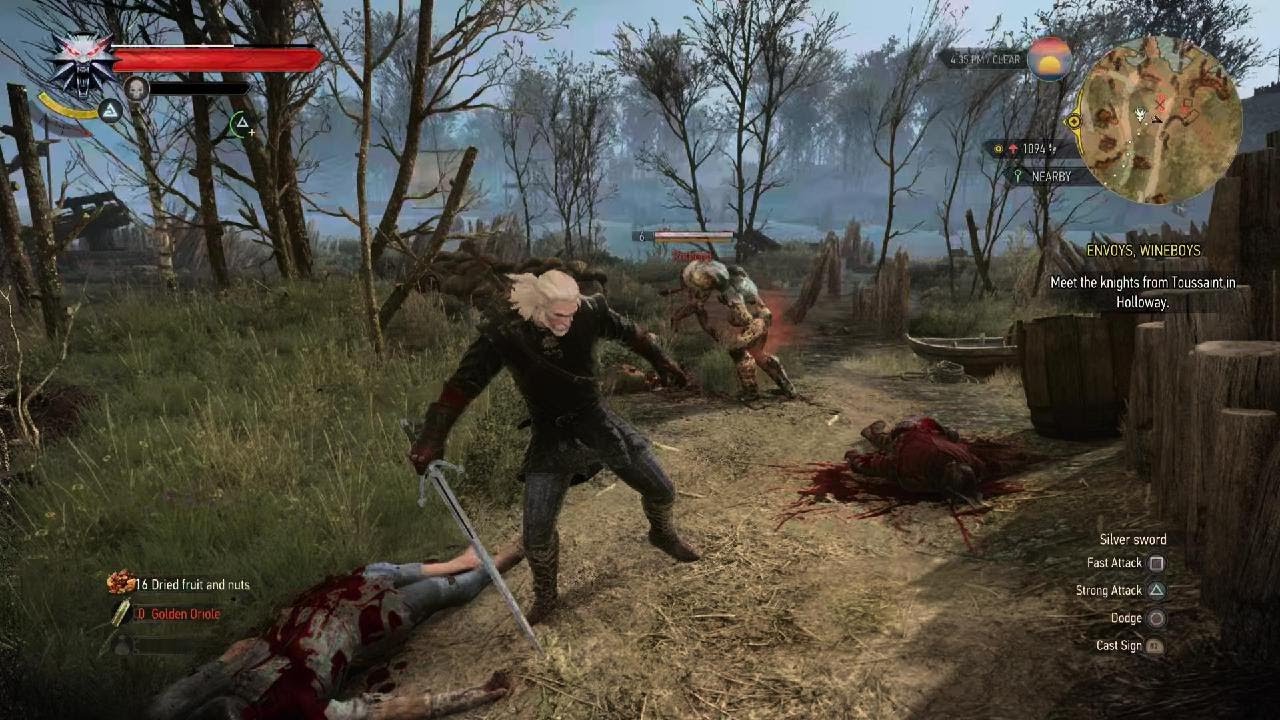 The Witcher 3: Wild Hunt rotfiend monster nest location - YouTube