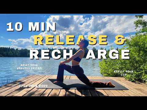 10 Min Full Body Morning Yoga Stretch | Gentle Yoga Routine to Release & Recharge