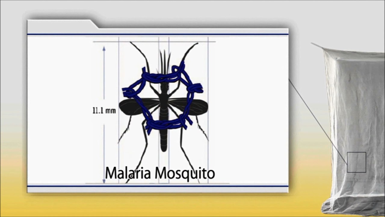 โอลิเซ็ท เน็ท (Olyset Net) มุ้งกันยุง - YouTube