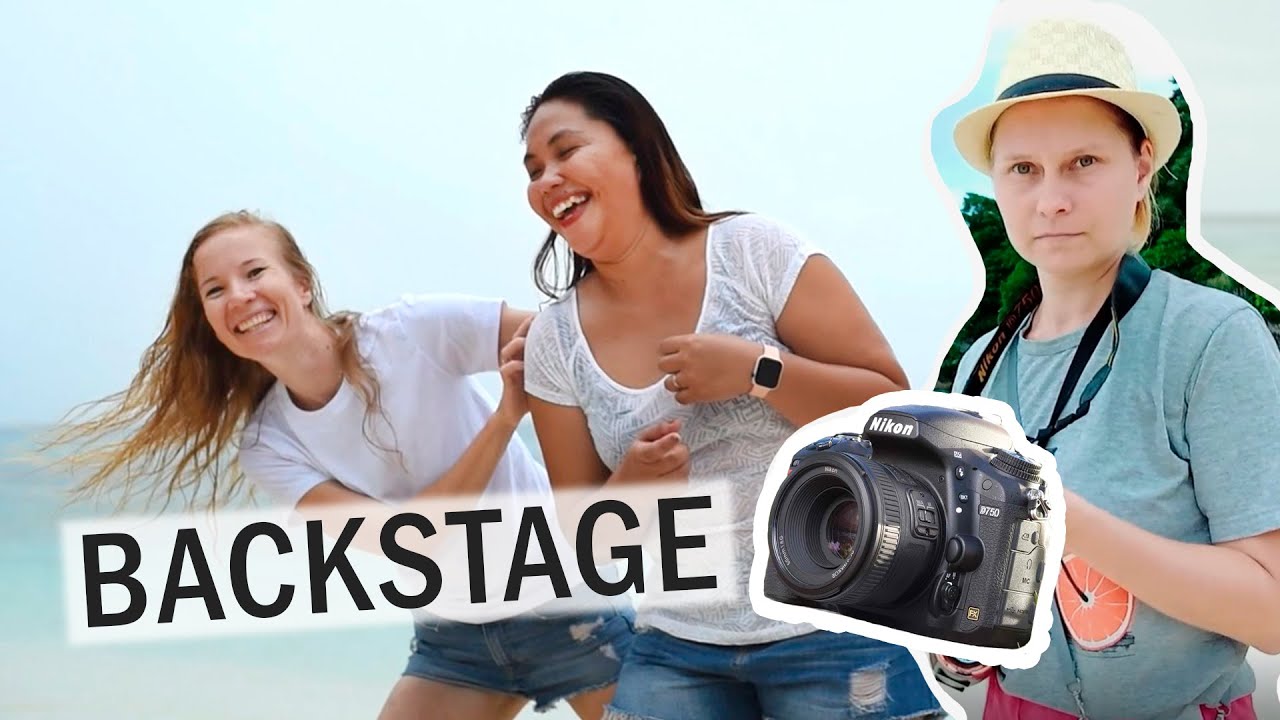 How to shoot a music video, Backstage, Nikon D750 - YouTube
