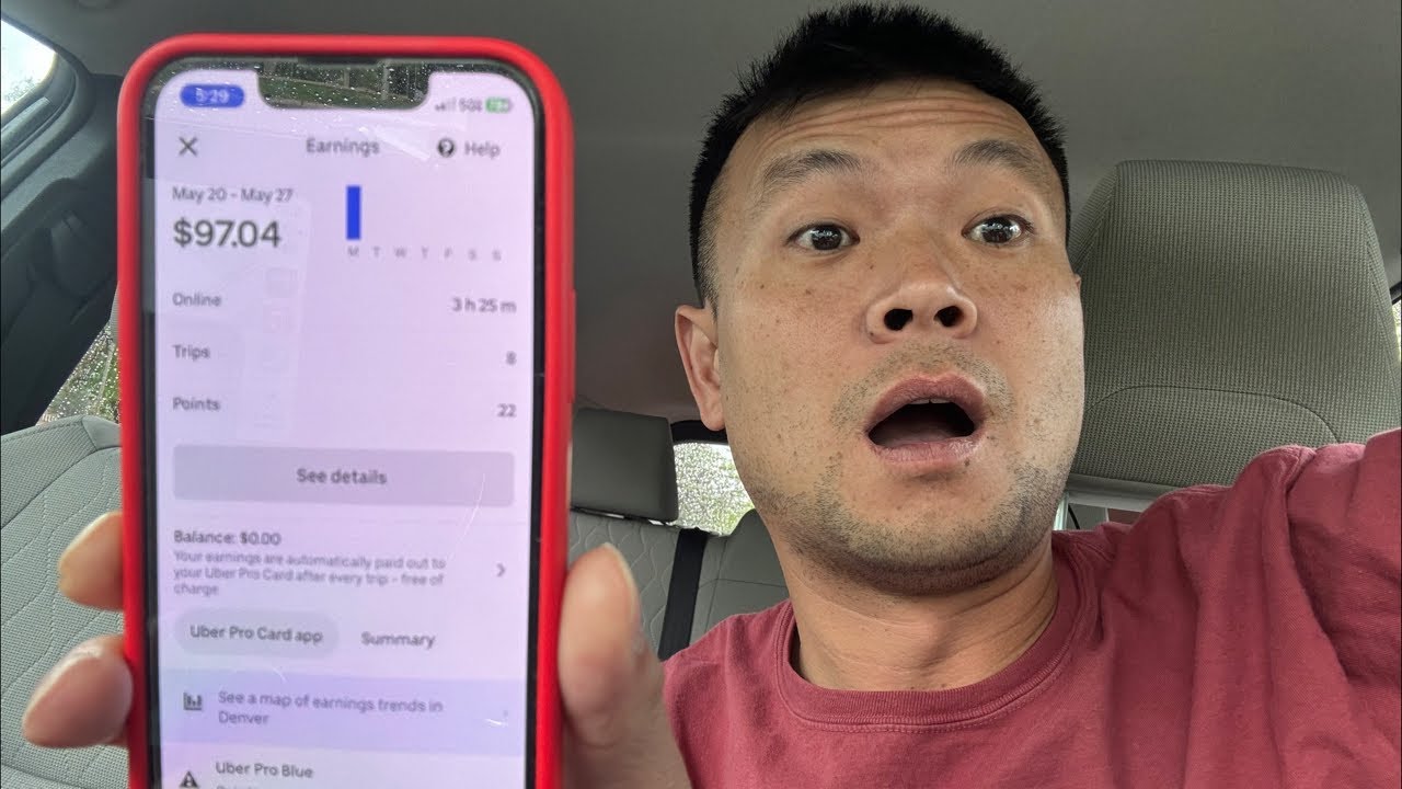 $100 Uber Challenge on a Monday - YouTube