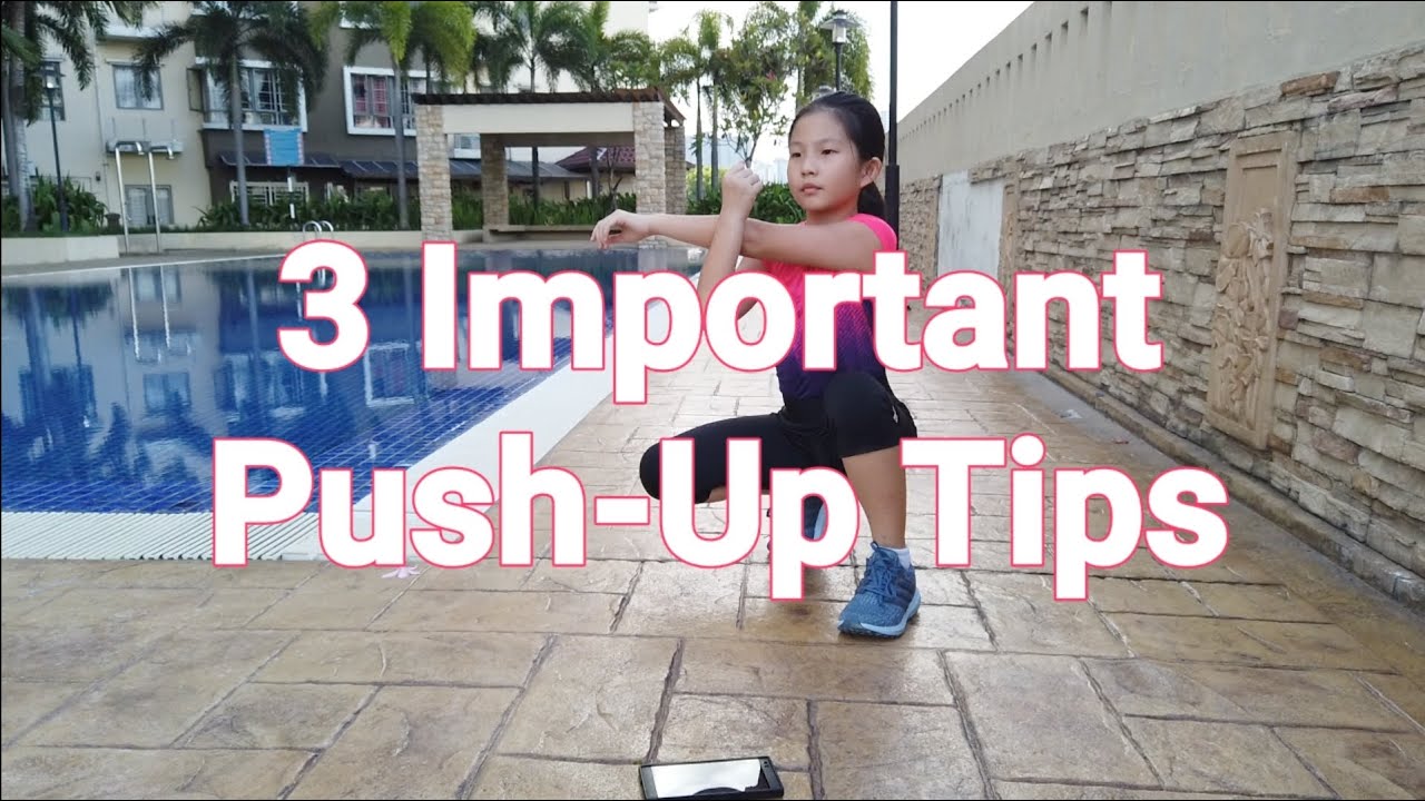 How to Do a Push Up Correctly? 3 Important Push-Up Tips w/ Shermaine ...
