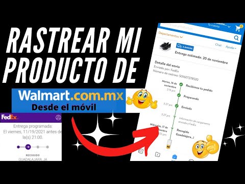 Como rastrear un pedido de Walmart (Fedex) - YouTube