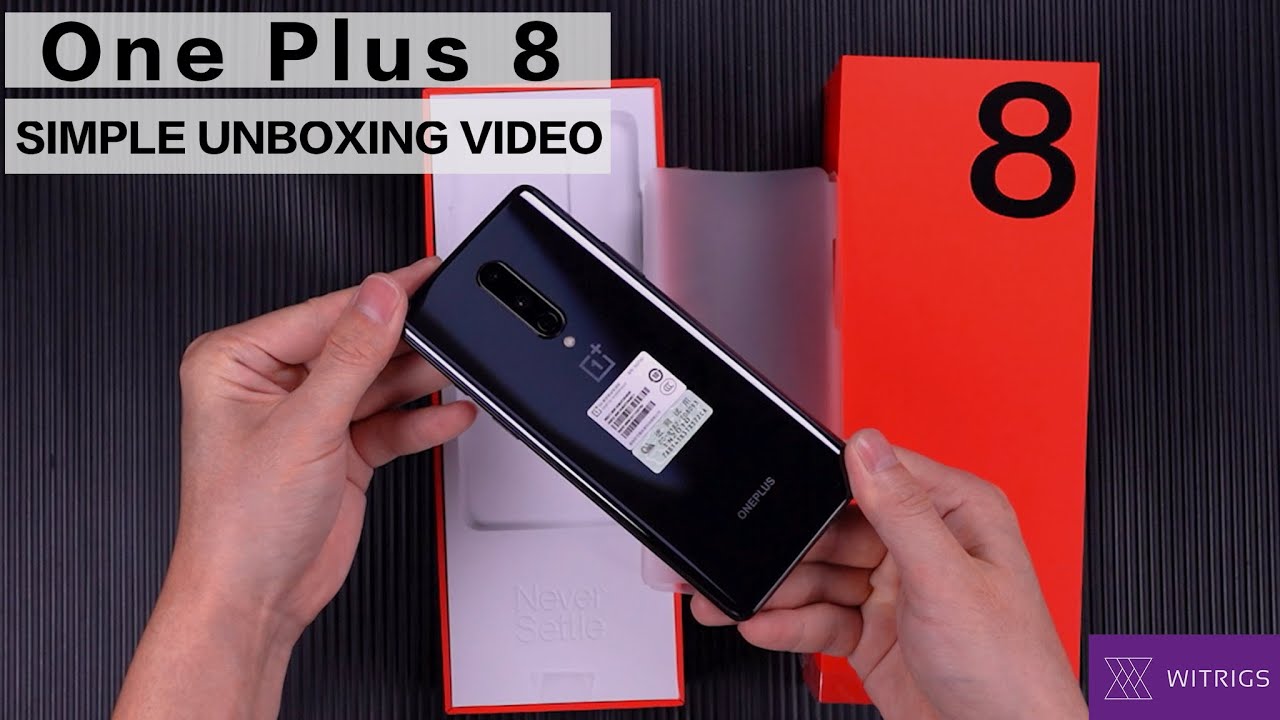 Simple Unboxing Video here for OnePlus 8 - YouTube