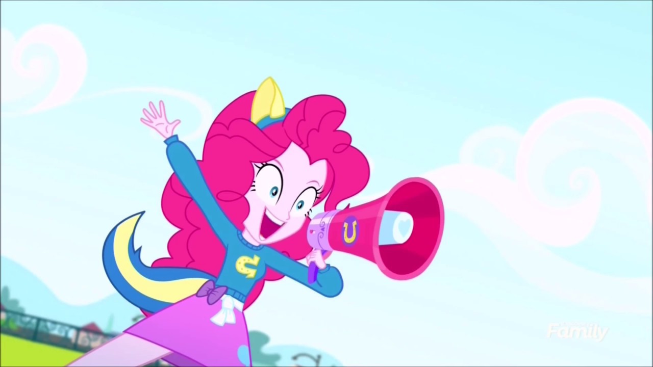 Pinkie Pie and Fluttershy cheering for the Wondercolts - YouTube