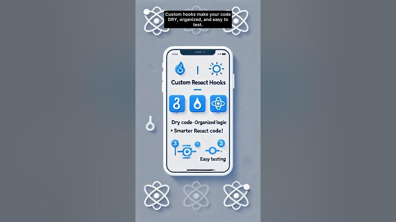 Write Smarter React Code with Custom Hooks 🔥 #ReactJS #WebDevelopment #CodingTips - YouTube