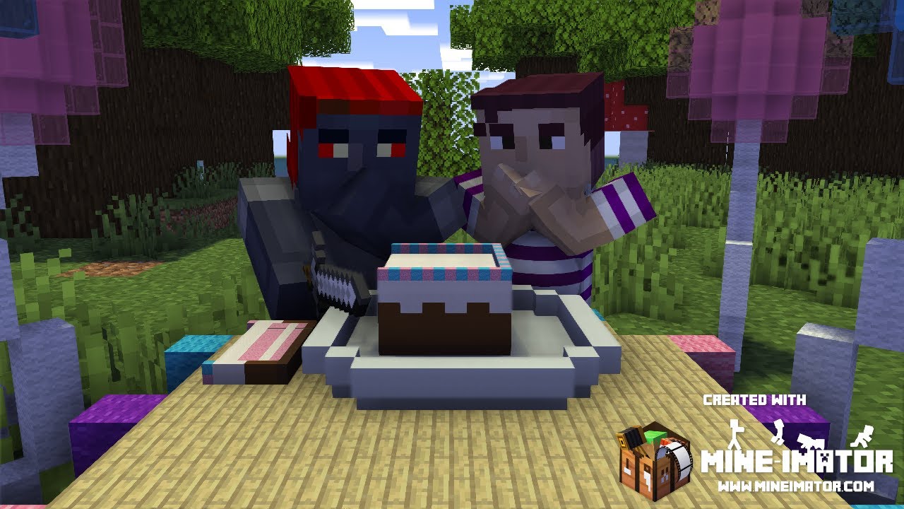 Mine-Imator- Gender Reveal (Admin Edition One) - YouTube