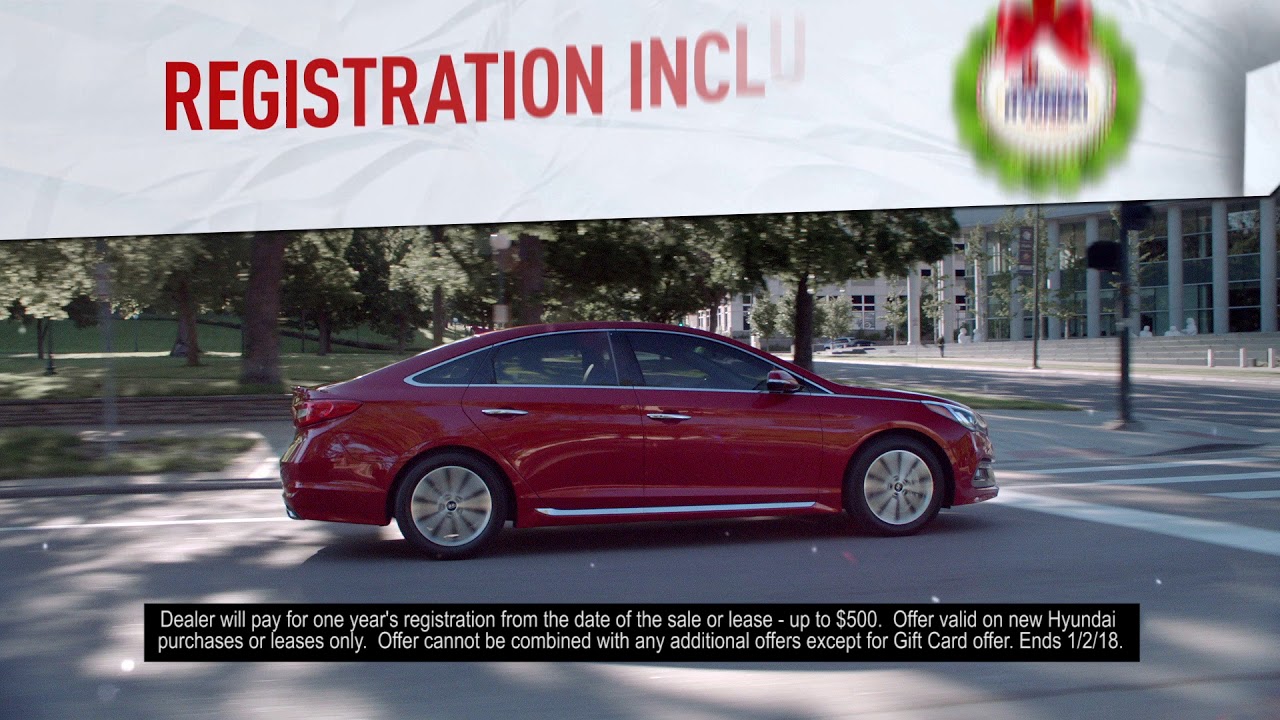 Hyundai Holidays Sales Event | $1,000 Gift Card with Purchase! - YouTube