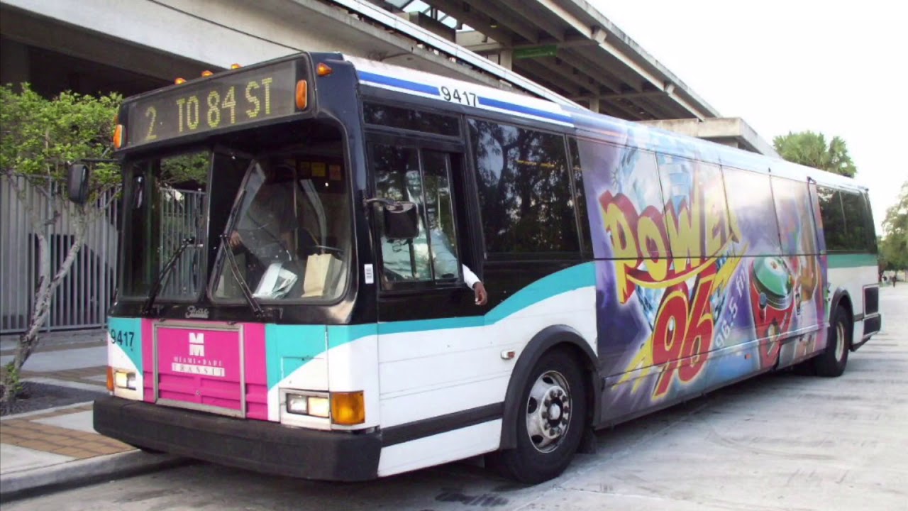 MIAMI DADE TRANSIT RETIRED BUSES APRIL-JUNE 2017 - YouTube