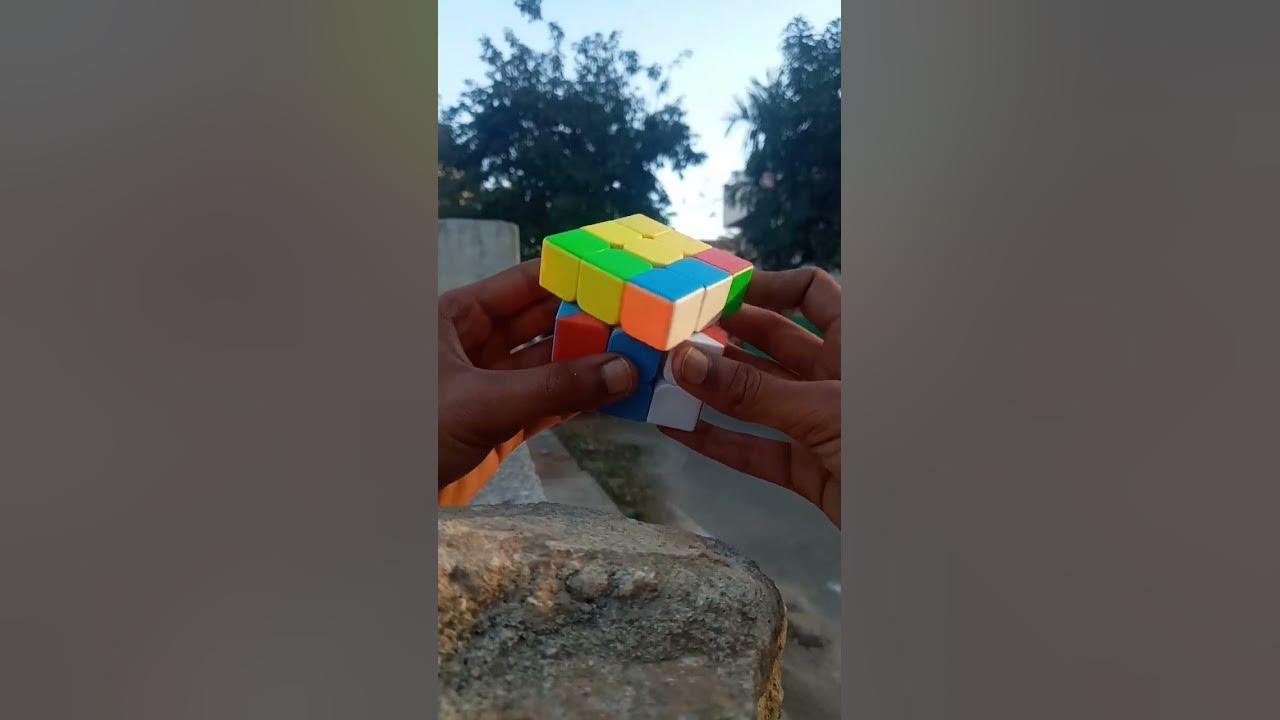How to solve rubik's cube last layer (Jb PERM)... #shorts #trending # ...