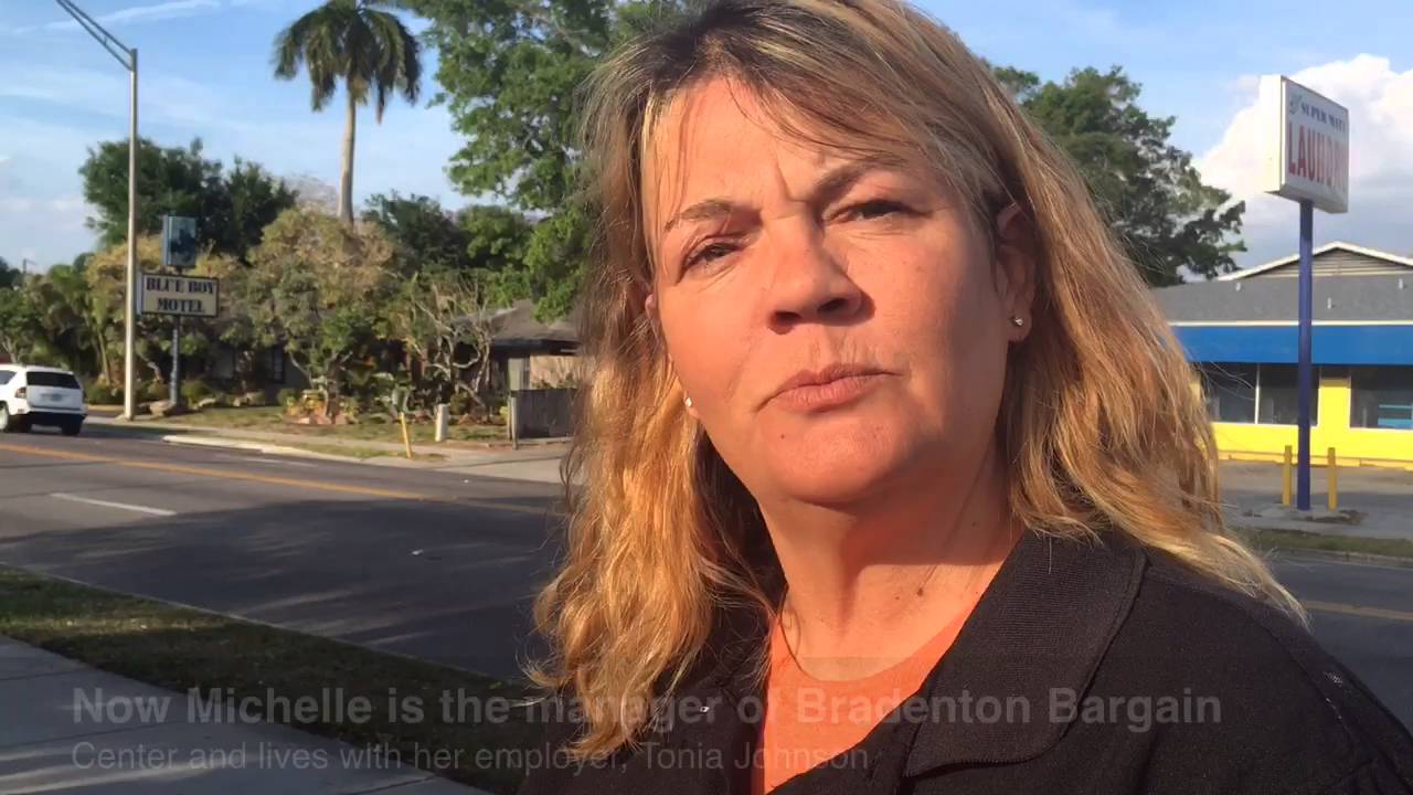 Michelle's story is one of a battered, homeless woman who has regained ...