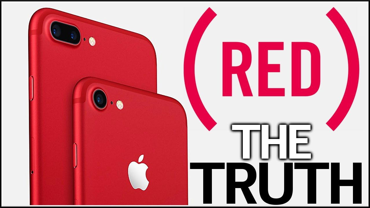 The Truth Behind Apple's "Charitable" RED iPhone 7... - YouTube