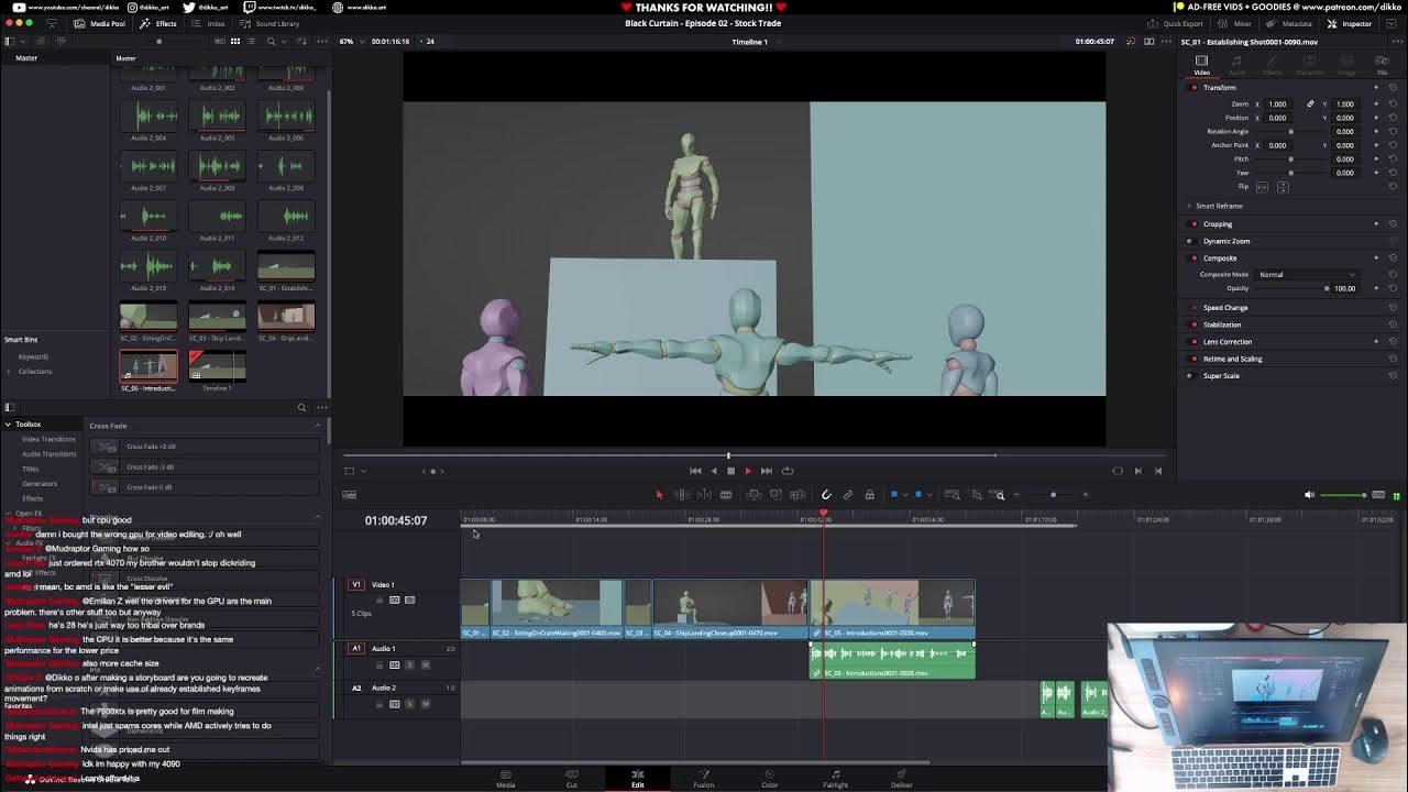 Creating 3D Animatics in Blender [LIVE STREAM] - YouTube