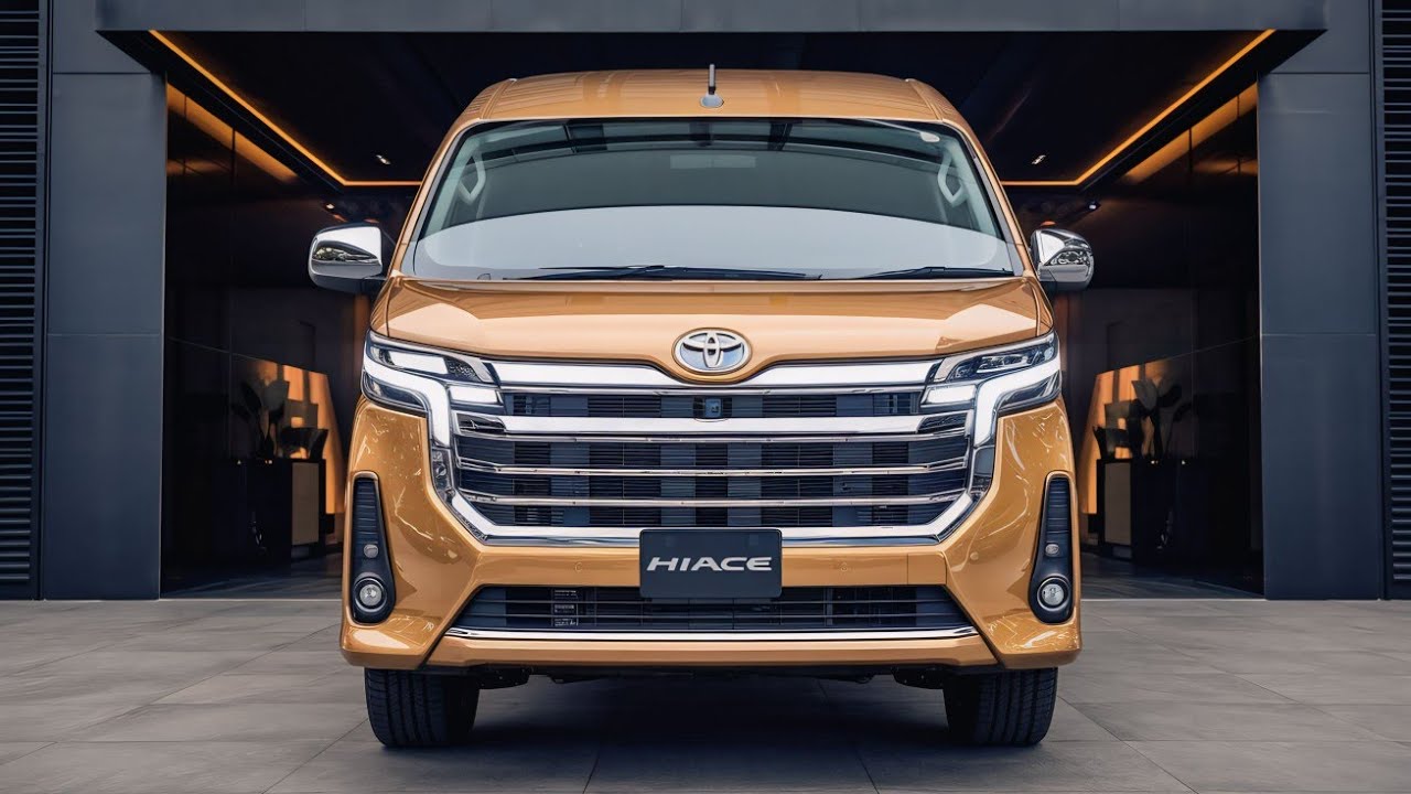 "2025 Toyota Hiace: The Perfect Van for Every Journey - YouTube